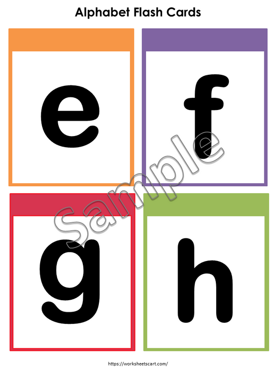Alphabet & Number Flashcards Printable | Uppercase & Lowercase ABC and ...