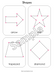 Dotted 2D Shape Tracing Cards Printable | Preschool & Toddler Learning ...