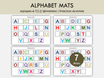 Alphabet Missing Letters Mats – ABC Order & Letter Recognition Printab ...