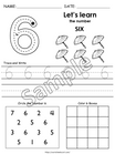 1-10 Number Tracing, Preschool Worksheet Printable, Handwriting Practi ...