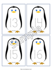 Penguin Tracing Cards | Alphabet, Numbers and Shapes | Preschool & Tod ...